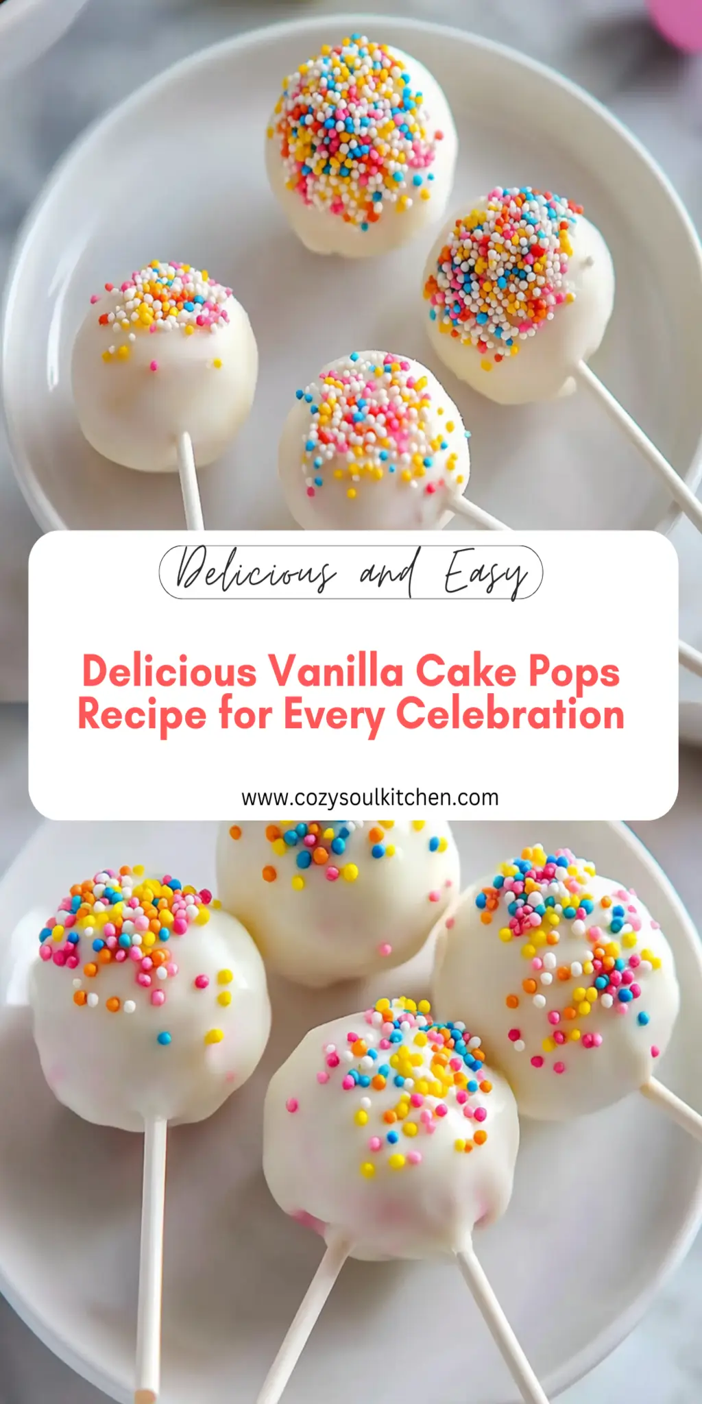 Delicious Vanilla Cake Pops Recipe for Every Celebration