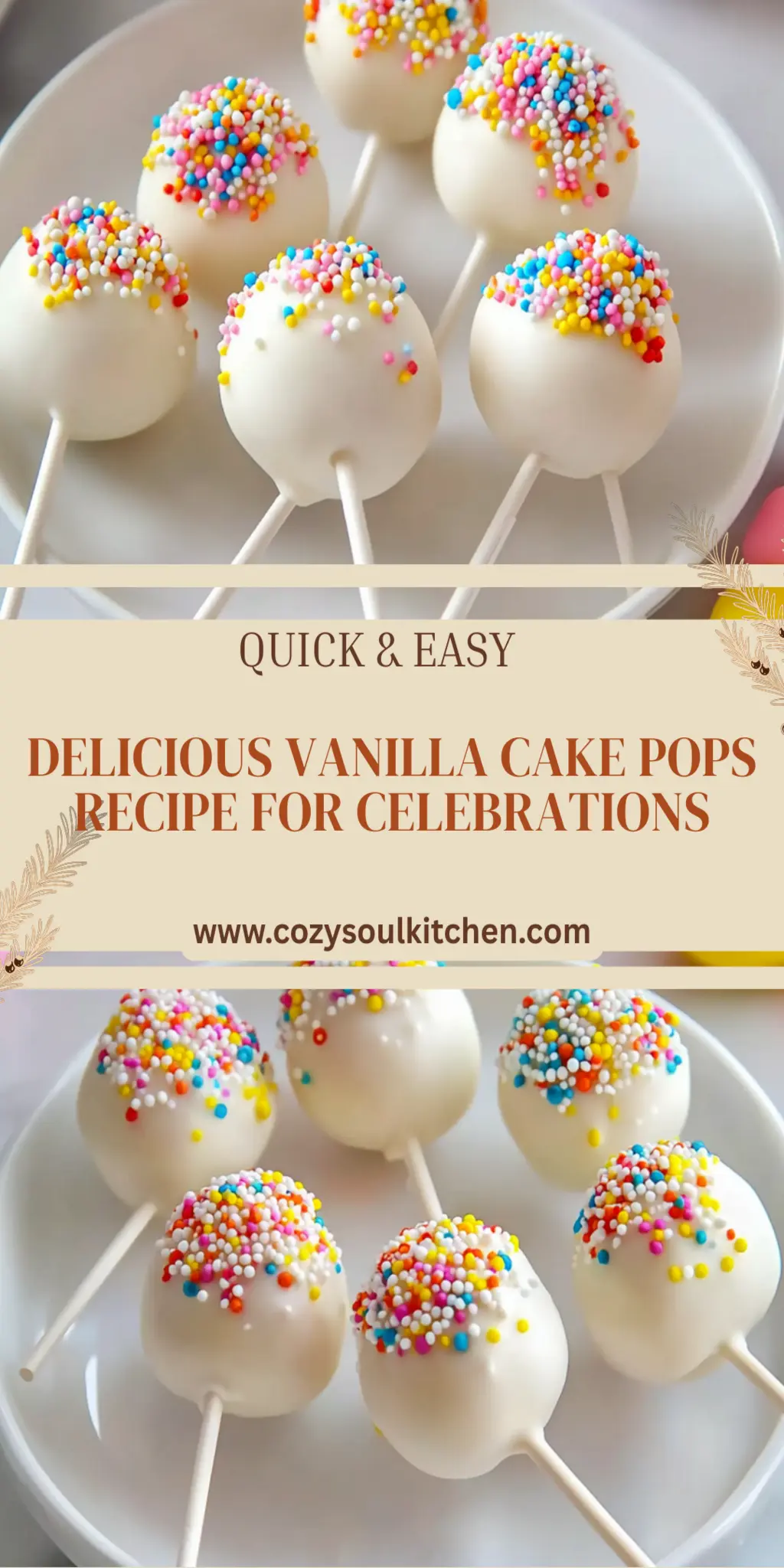 Delicious Vanilla Cake Pops Recipe for Every Celebration